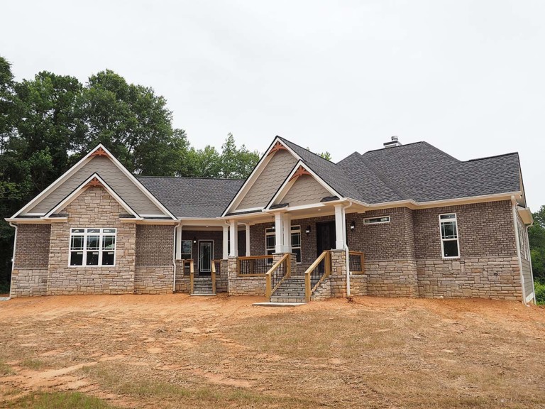 Traditional Style House Plan With Photos From New Construction