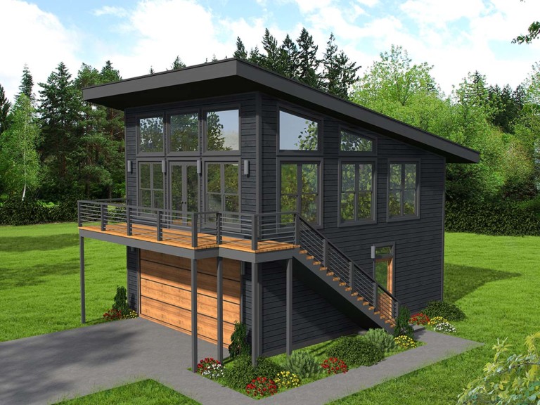 Modern Carriage House Home Design